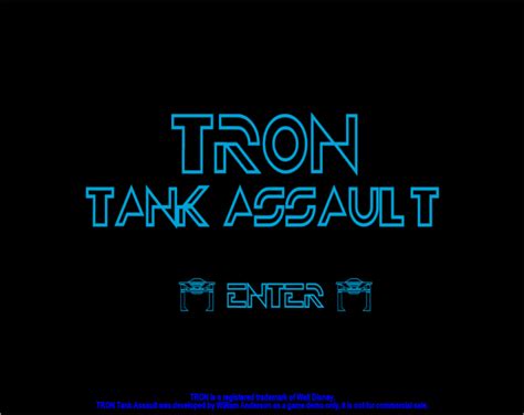 Tron Tank Assault By William Anderson