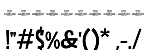 Rusty Forest PERSONAL USE Regular Font FFonts Net Rusty Forest PERSONAL USE Regular Font FFonts Net