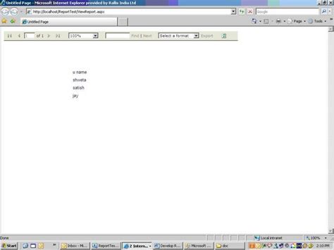 Developing Reports Using Microsoft Reporting Add In Control CodeProject