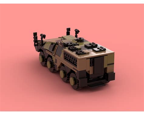 Lego Moc Gtk Boxer Gtfz By Waffl Builds Rebrickable Build With Lego