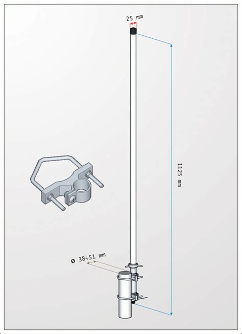 Придбати Всенаправленная антенна Interline 12dBi, 2.4GHz. Огляд ...
