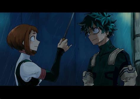 Izuku Y Ochako Deku X Uraraka Hero Ship Artwork