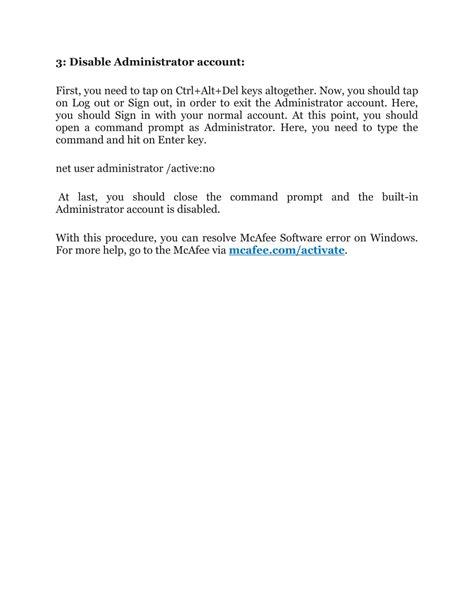 ppt how to resolve mcafee software error on windows powerpoint