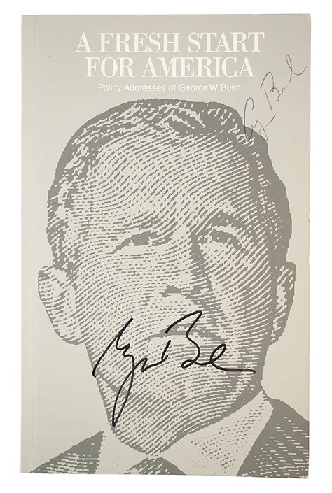 George And George W Bush Signed Book Rr Auction
