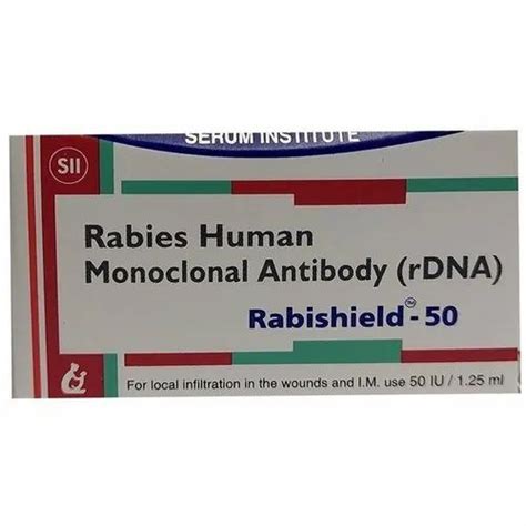 125ml Rabishield Vaccine Serum Institute Of India Prescription At Rs