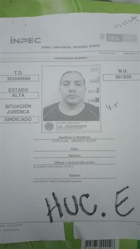 Murió “el Gamelo” Otro Recluso De La Cárcel De Ternera Noticias 625