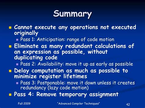 Ppt Partial Redundancy Elimination Powerpoint Presentation Free