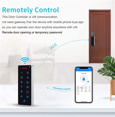Wifi Tuya Smart App Door Access Control Keypad Standalone Idandic Rfid