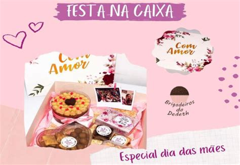 Brigadeiros Da Dedeth Festa Na Caixa Naked Salgados Brownies Doces E Muitos Mais Por R