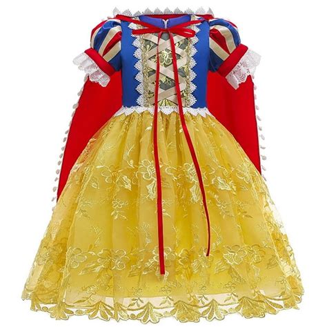 Kawell Deluxe Snow White Princess Dress Up Costume