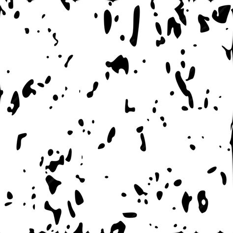 Premium Vector Black Splash Pattern Vector Template