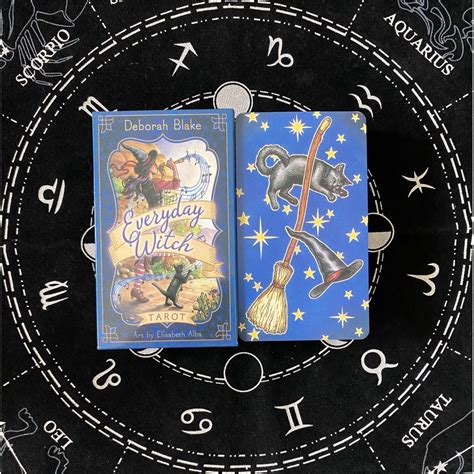 「寶時玄境」日常女巫塔羅牌 贈中文翻譯 Everyday Witch Tarot 英文訂制卡牌 桌遊 蝦皮購物
