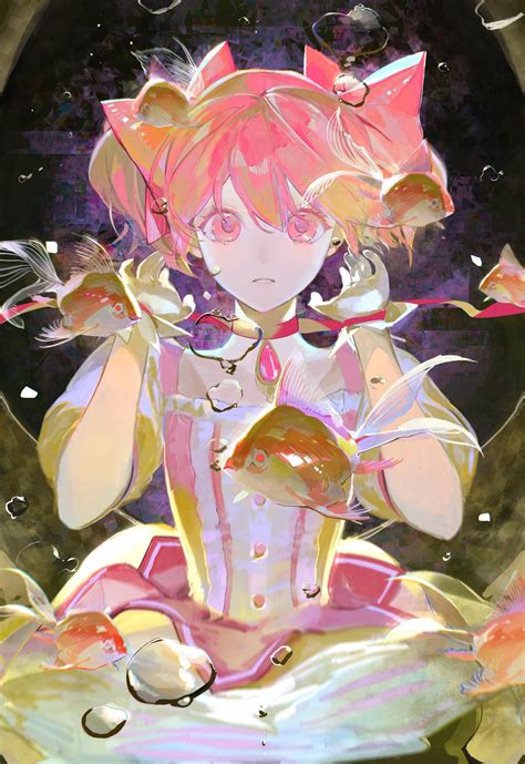 Madoka Kaname Kaname Madoka Mahou Shoujo Madoka Magica Mahou