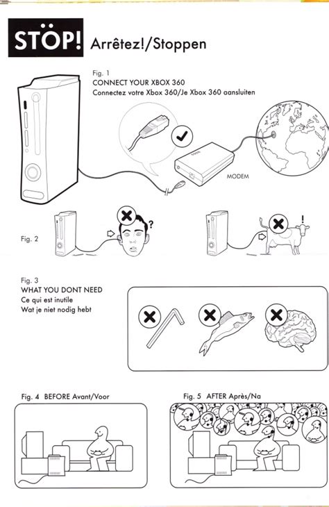 Actual Xbox 360 Manual Picture Ebaums World