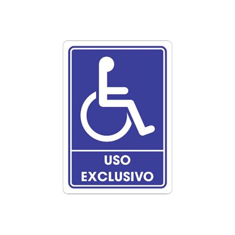 Ts 0060 SeÑalamiento Discapacitados 25 X 35cm