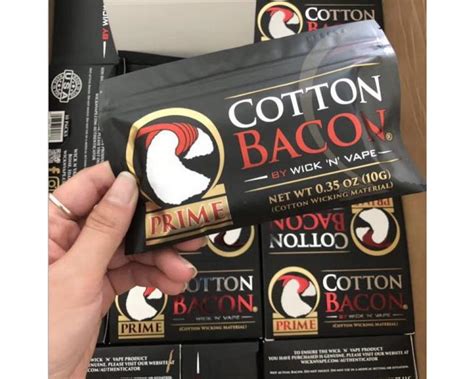 Вата Cotton Bacon Prime (1 шт) - Купити в ElSmoke