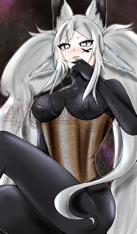 Rule 34 Bodysuit Dya Rikku Vtuber Female Only Fox Ears Long Hair