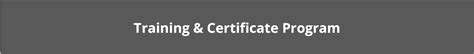 Training And Cert Program
