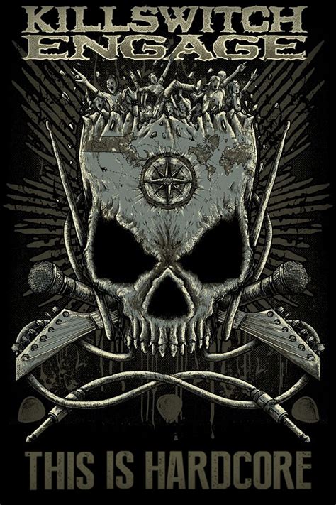 Killswitch Engage This Is Hardcore Fest 2014 The Poster Database
