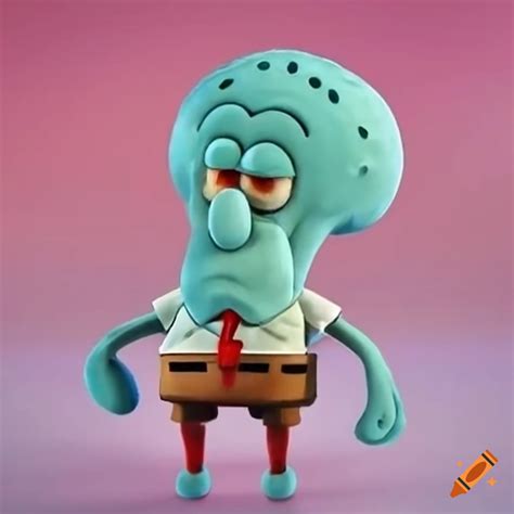 Squidward From Spongebob Squarepants On Craiyon