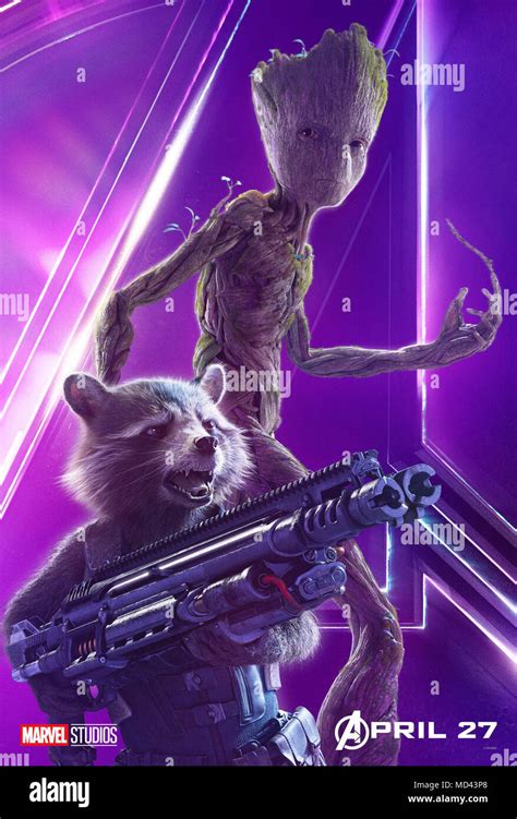 Guardians Of The Galaxy Rocket And Groot Poster