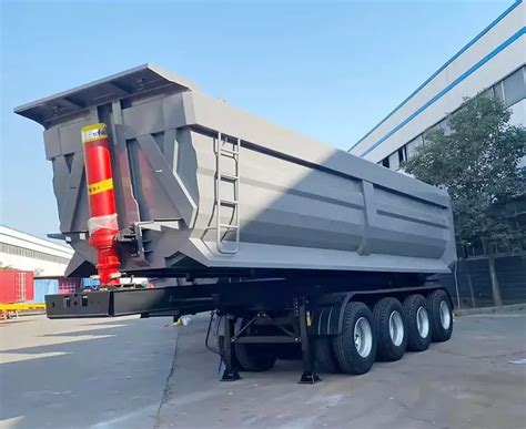 End Dump Semi Trailer Semi Trailer End Dump Truck