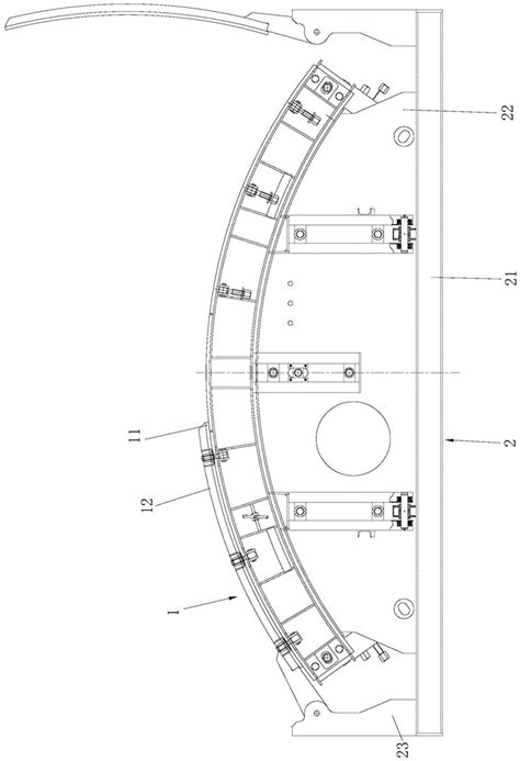 一种封闭式管片模具结构的制作方法