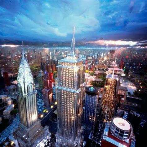 Bethany De Forest City Lights Pinhole Photo On Dibond Aluminium With