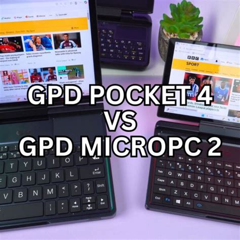 Gpd Pocket 4 Mini Laptop Ultra Portable Performance