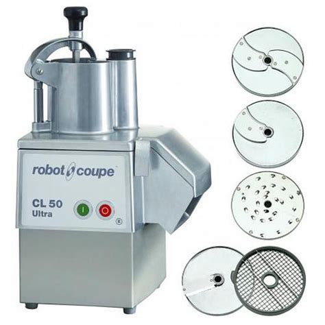 New Robot Coupe Pizza Pack Continuous Feed Food Processor Cl50u