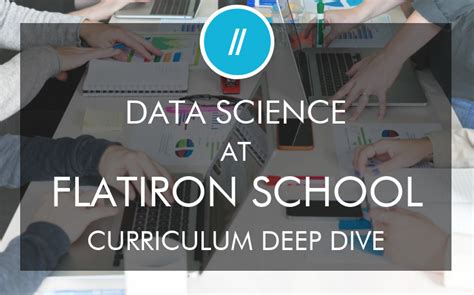 Data Science At Flatiron School Course Report