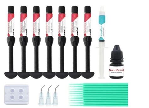 Nanocom Nano Hybrid Polymer Based Restorative 7 Composite Bonding