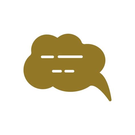 Premium Vector Babble Chat Color Icon Vector Template Logo Trendy Collection Flat Design