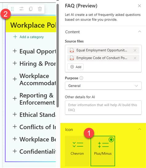 How To Create An Faq Using The Faq Web Part And Copilot Sharepoint Maven