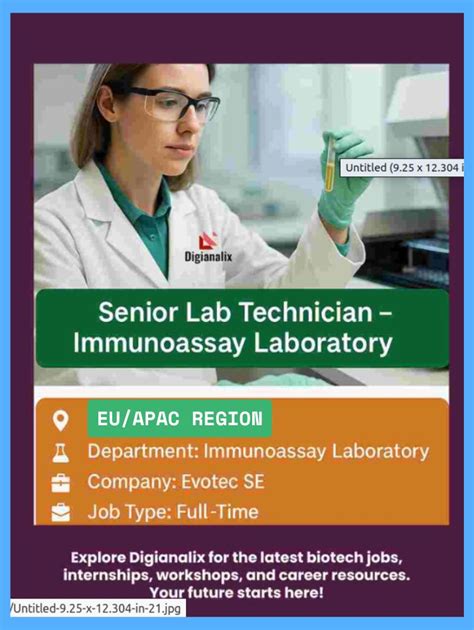 🌱 Launch Your Life Sciences Career With A High Impact Internship At A