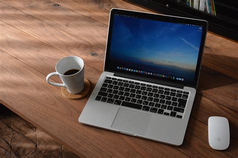 Laptop Macbook Coffee Wooden · Free Photo On Pixabay