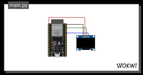 Esp32 Micropython Ssd1306 Copy Wokwi ESP32 STM32 Arduino Simulator