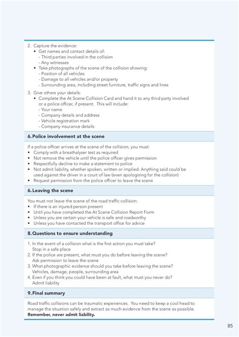 Collision Management Toolkit Susie Humby Page 85 Flip PDF Online PubHTML5