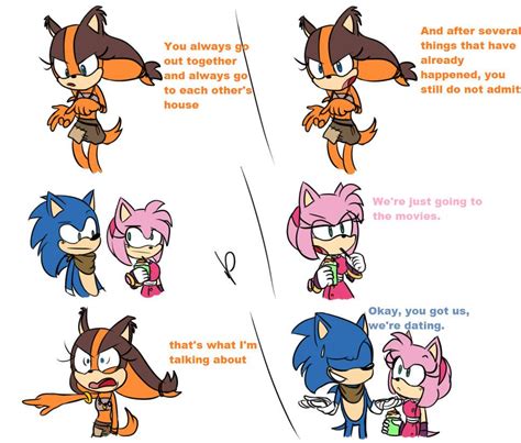 Sonamy Boom Comic Part2 By Hunterninja70 On Deviantart Tails Sonic The
