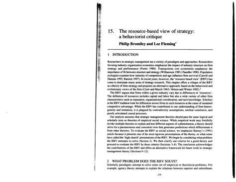 Pdf A Focus On Process Part Of Herbert Simons Legacy