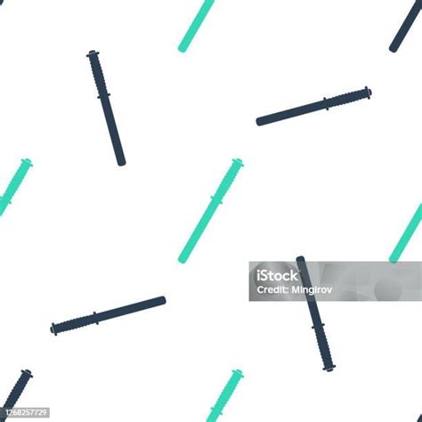 녹색 경찰 고무 지휘봉 아이콘 흰색 배경에 원활한 패턴을 격리 고무 트렁천 경찰 박쥐 경찰 장비 벡터 검은색에 대한 스톡 벡터 아트 및 기타 이미지 Istock