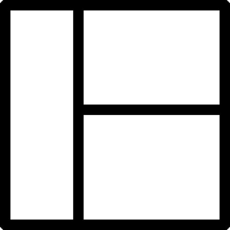 left alignment free icon