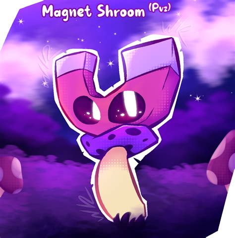 Magnet Shroom Enjoyer Rplantsvszombies