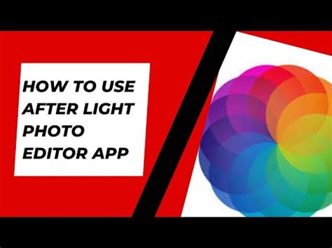 How To Use Afterlight Editor App YouTube