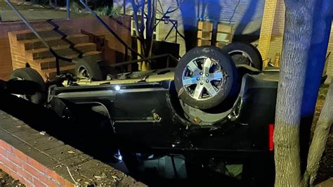 Woman In Custody After Police Chase Ending In Flipped Vehicle