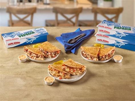 What Does Papa Johns Doritos Cool Ranch Papadias Taste Like Food