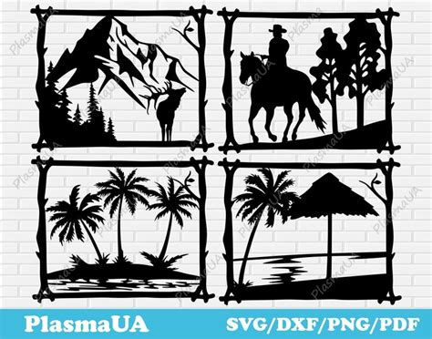Summer Cut Files Nature Cut Files Summer Svg Palm Svg Sea Svg Cut