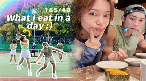 Vlog 16548一天吃什么 Ep 4 又学新运动了 小基数的自律 Youtube