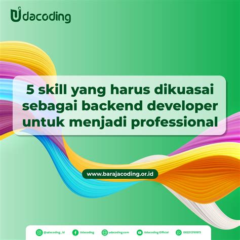 UdaBelajar 5 Skill Yang Harus Dikuasai Sebagai Backend Developer