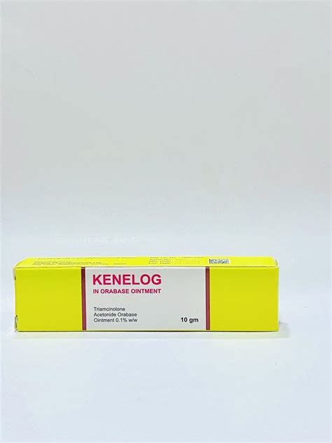 Kenalog Cream Triamcinolone X10gm MedeCify